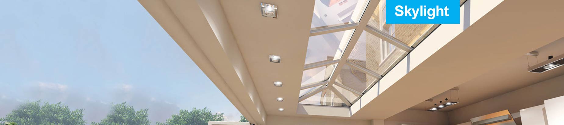 Skypod UPVC roof lanterns from Eurocell | John Knight Glass