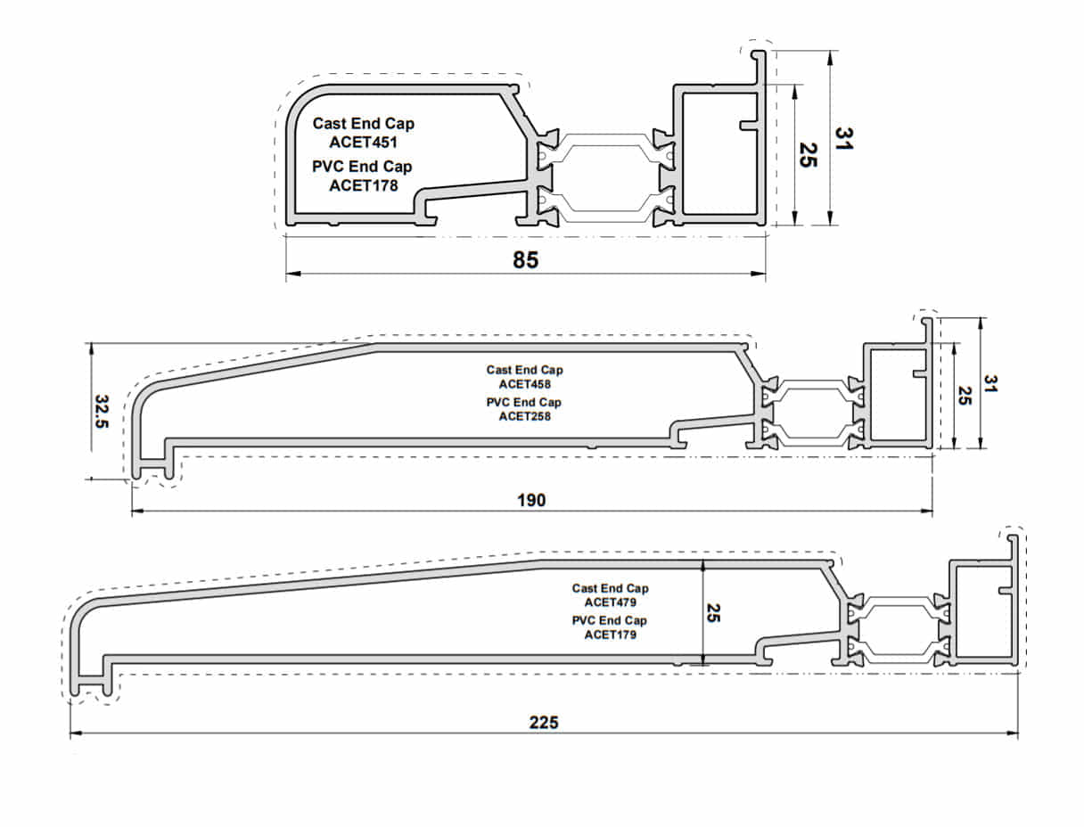 Technical Details - Essential Aluminium window