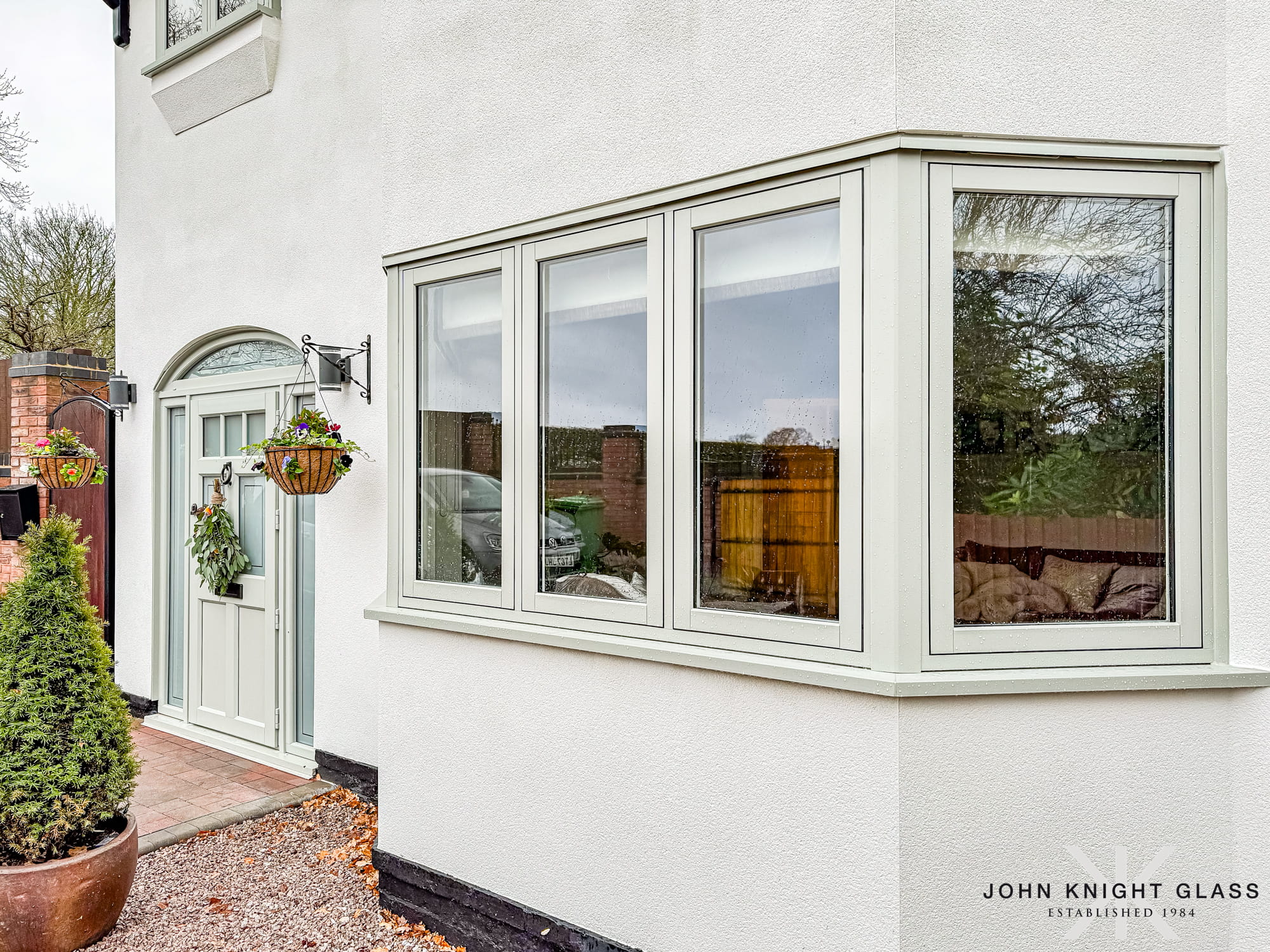 Evolution Flush Windows | John Knight Glass | NW, UK