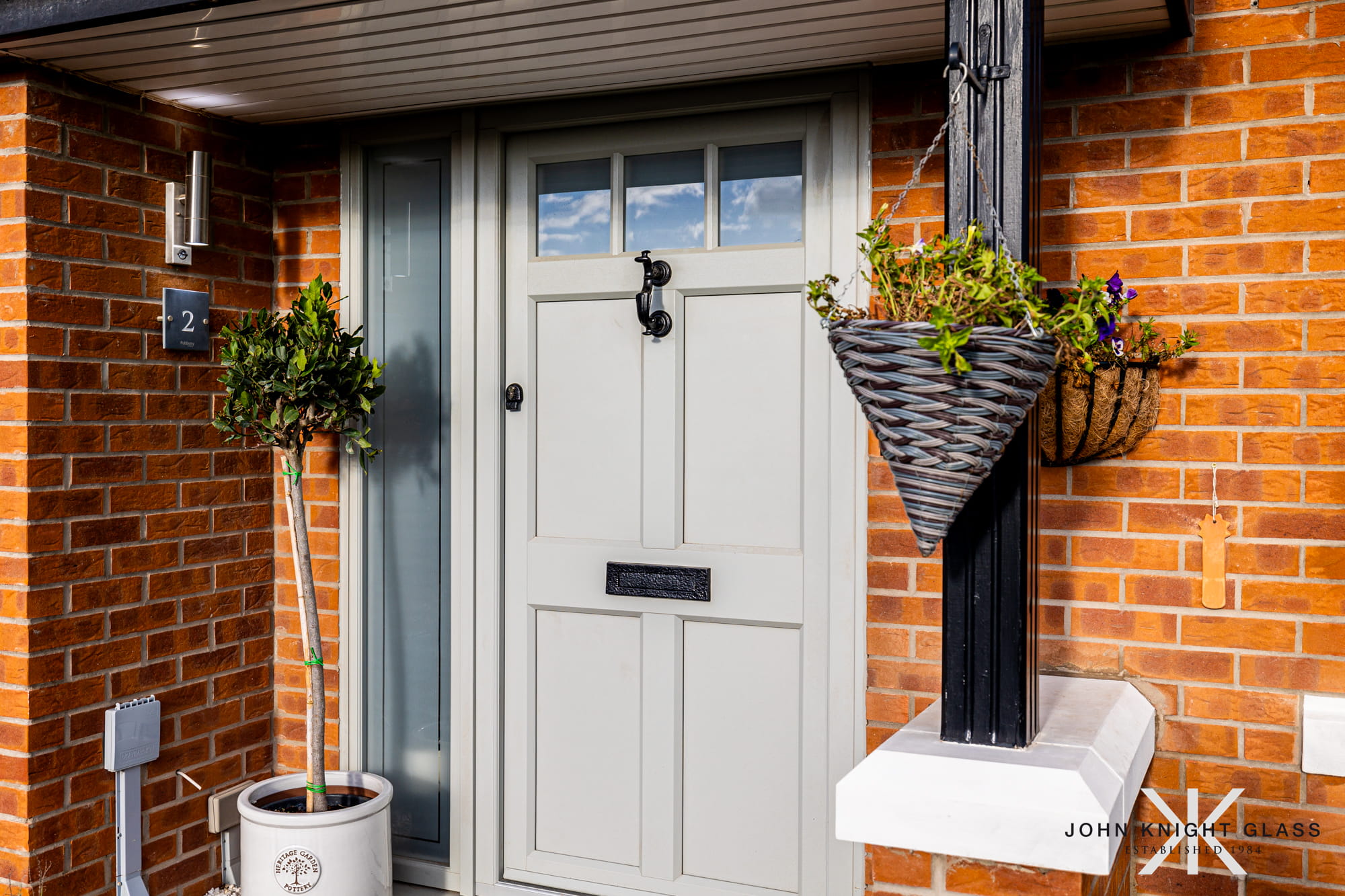 Timber Alternative Entrance Doors | John Knight Glass